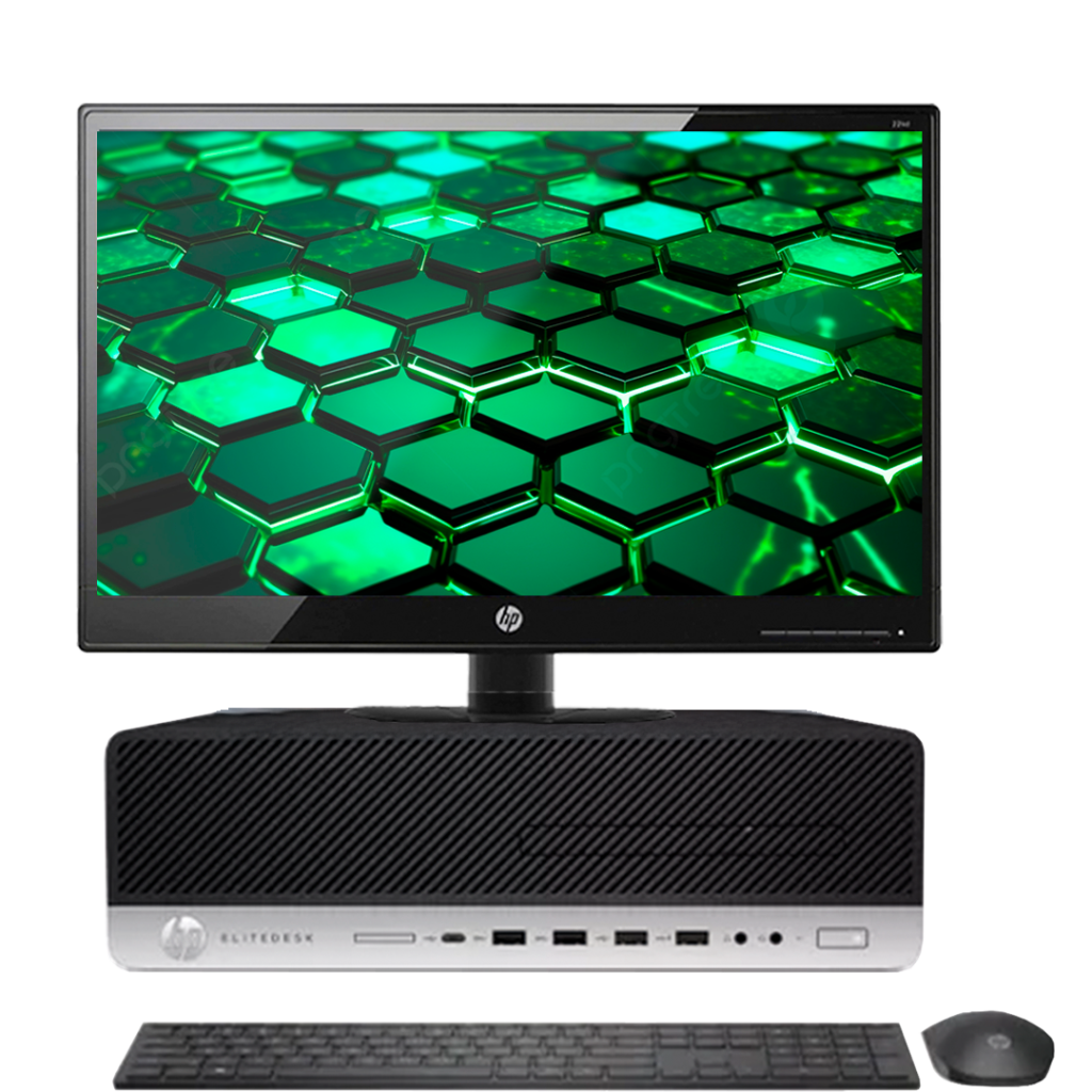 Pc HP Elitdesk 800G4 + Monitor 21″ – Tienda COINSA